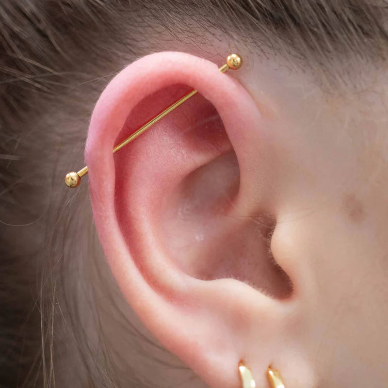 Industrial Piercing – Tine Piercing